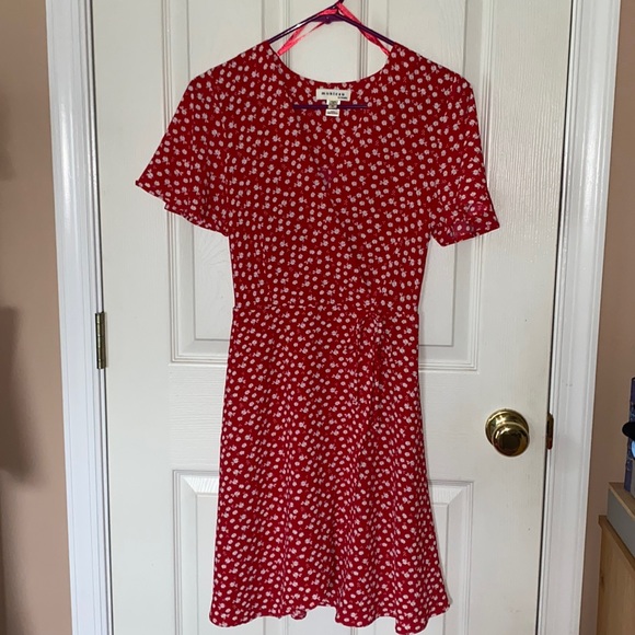 Monteau | Dresses | Red Sun Dress | Poshmark